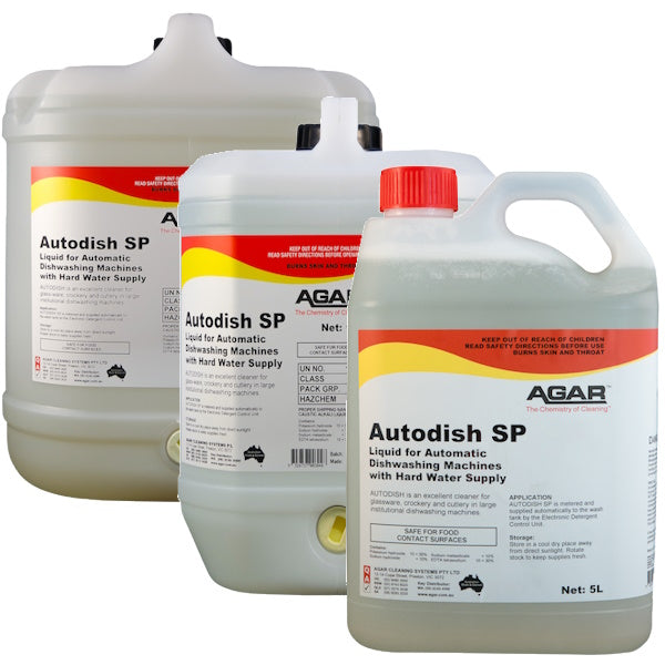 Agar Autodish SP Hard Water Commercial Dishwasher Detergent