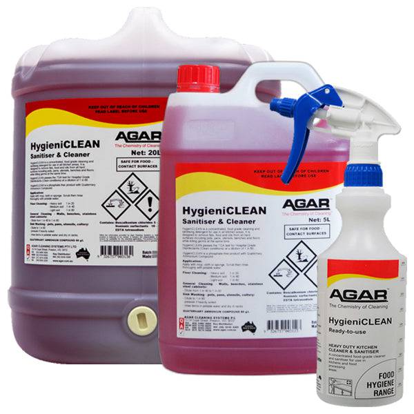 Agar Hygieni Clean Food Grade Cleaner and Sanitiser