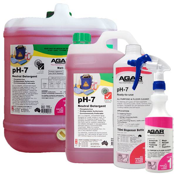 Agar pH7 5Lt Neutral Detergent Floor Cleaner GECA Certified
