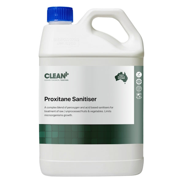Clean Plus Proxitane Sanitiser – Crystalwhite