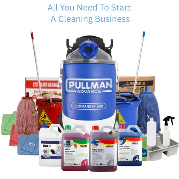 Commercial Cleaning Start-up Kit | Pullman Commander PV900