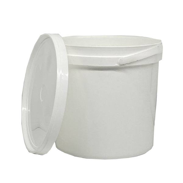 5kg Bucket Pails with Lid | Crystal White