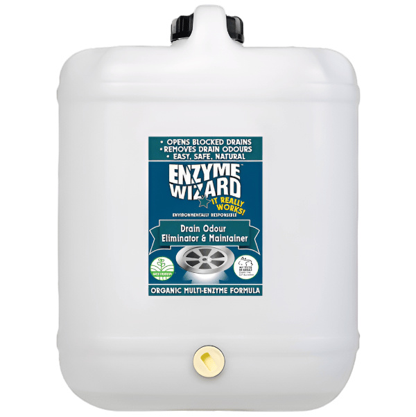 Enzyme Wizard Drain Odour Eliminator and Maintainer | Crystalwhite ...