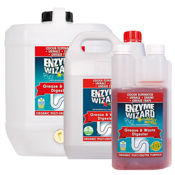 Enzyme Wizard Grease and Waste Digester | Organic Drain Cleaner