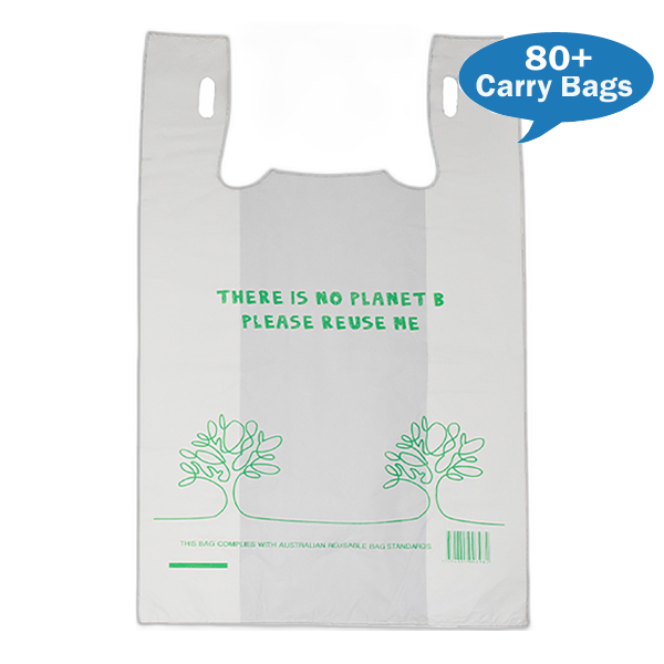 Reusable Printed Plastic Carry Bags 35UM | Singlet | Crystalwhite ...