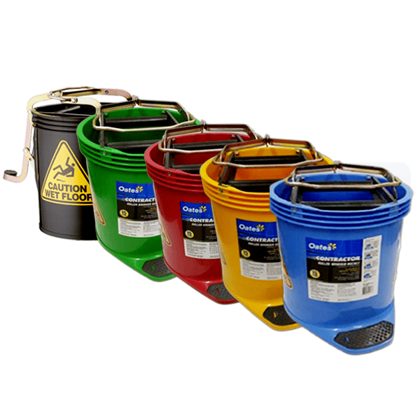 Oates Contractor Wringer Mop Bucket 15Lt Heavy Duty