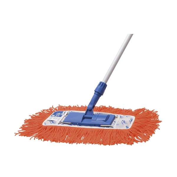 Oates Fringe Modacrylic Dust Control Mop 350mm Extension Handle ...