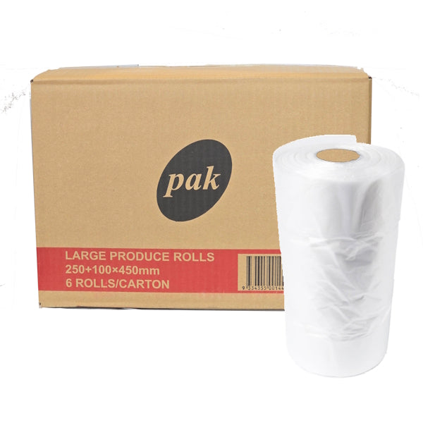 Pak Premium Produce Rolls | Freezer bags