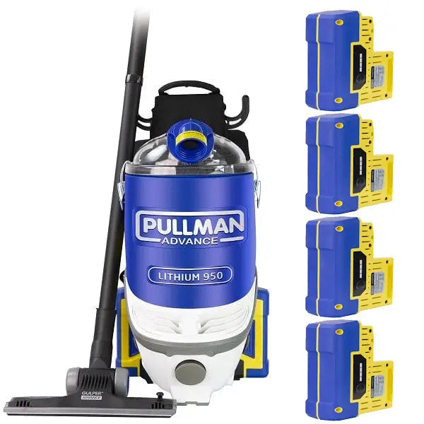 Pullman Advance PL950 Lithium Battery Cordless Backpack Vacuum