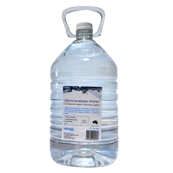 Refresh Demineralised Distilled Water 5L