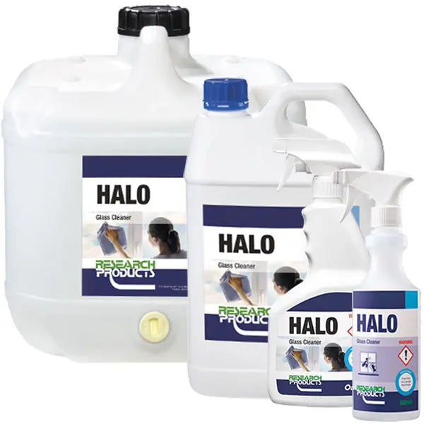 Research Products Halo Glass Cleaner | Ammonia Free | Streak Free