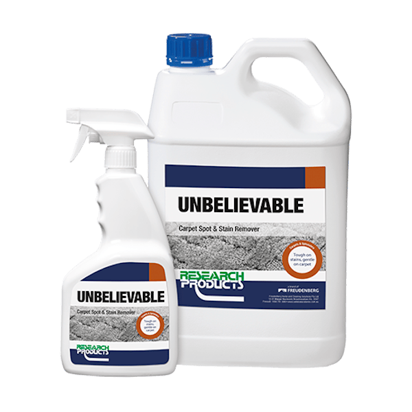 Research Products Unbelievable Carpet Cleaner