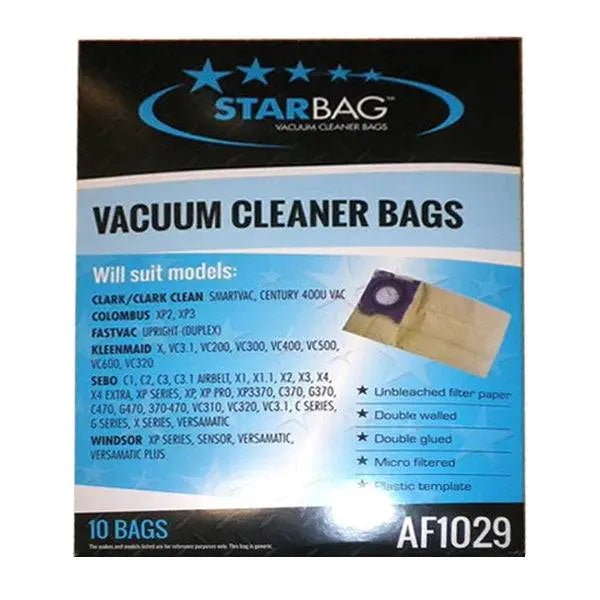 Starbag AF1029 Vacuum Cleaner Bags – Crystalwhite