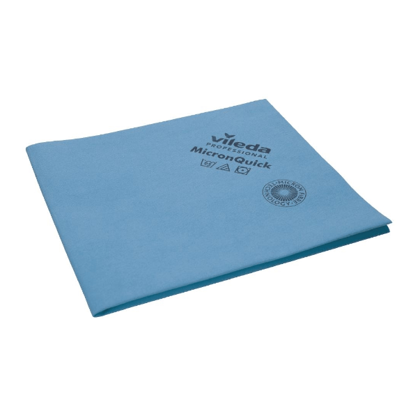Vileda Professional MicronQuick Window Cleaning Cloth Lint Free