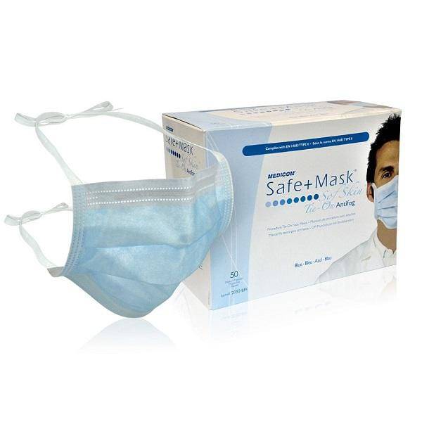 Medicom Safe Plus Surgical 50 Face Mask AntiFog (Level 3)