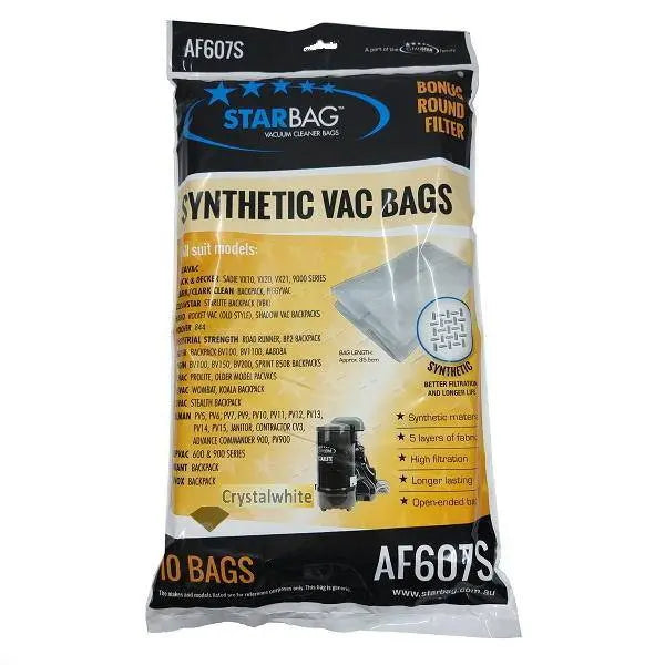 Starbag AF607S Synthetic Vacuum Cleaner Bag | Buy Online or Instore