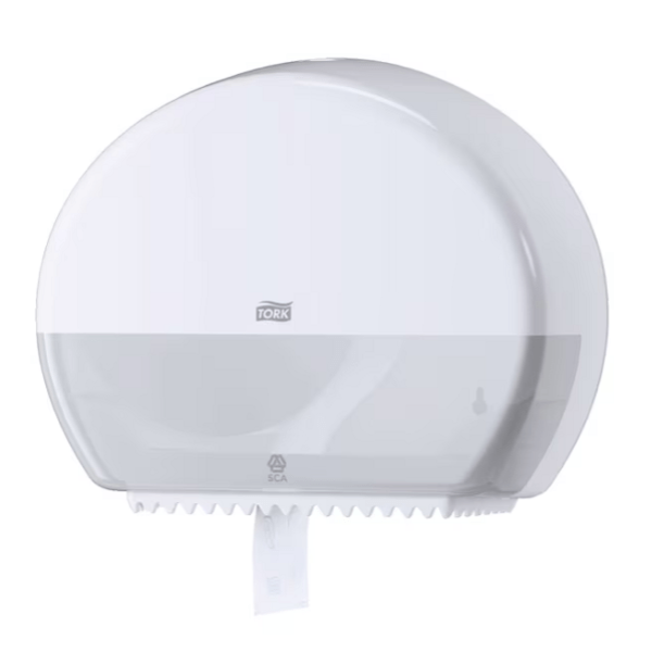 Tork Mini Jumbo Toilet Roll Dispenser T2 System Black | White ...
